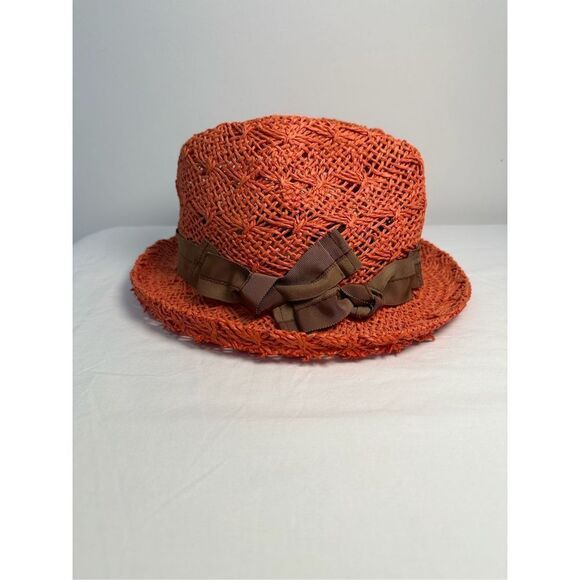 Grace | Accessories | Grace Hat Ny Tokyoadjustable Orange Paper ...